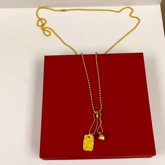 Karl Lagerfeld | Jewelry | Karl Lagerfeld Vintage Logo Dog Ball Tag ...